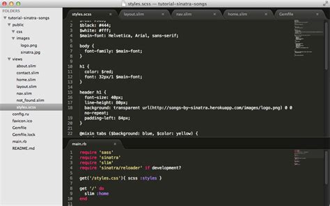 Ruby Scss Styles Not Being Shown In The Sinatra App From Jump Start