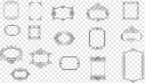 프레임 번 창 관상 테두리 스크롤 소용돌이 장식 선조 빈티지 셀 틱 Png Pngwing