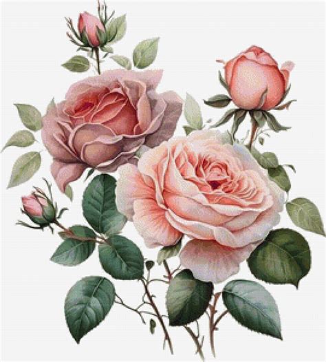 Схема вышивки «Розы №2692221 Вышивка крестом