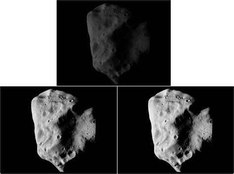 Feature Extraction Algorithm Of An Irregular Small Celestial Body In A Weak Light Environment
