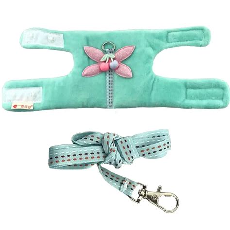 مهار جلیقه حیوان خانگی کوچک آنیاک با طناب بند لیز لوازم جانبی لباس