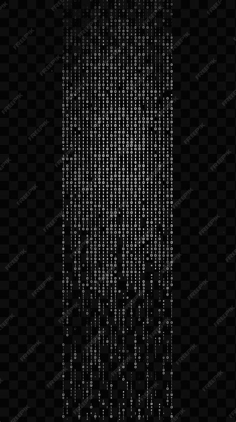 Digital Abstract Illustration Of A Digital Abstract Background With Binary Code Premium Ai