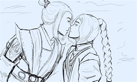 [antisocialshoe] [atla] Azula X Ty Lee R Thelastairbender