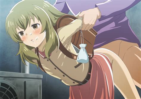 Dbmaster Yukihira Itsuka Deaimon Arm Grab Eyebrows Highres Tagme