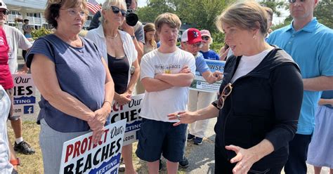 Cape Codders Protest Offshore Wind Plans As Gov Healey Visits