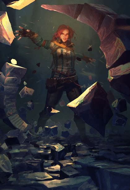 Triss Gwent Premium Card Hi Res With Animation Rwitcher