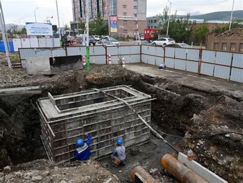 “М Си Эс Кока Кола” ХХК ийн үйлдвэр 62 дугаар цэцэрлэг орчимд дулааны шугам шинээр татаж байна