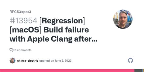 Regression MacOS Build Failure With Apple Clang After 13840