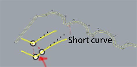 Offset Curve Creates Short Curves Problem Rhino Mcneel Forum