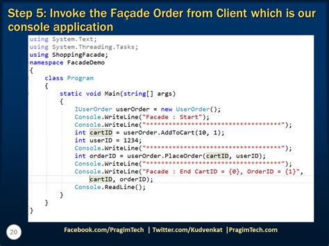 sql server and c video tutorial facade design pattern slides
