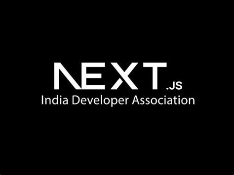 Nextjs India Developer Association On Linkedin Nextjs India