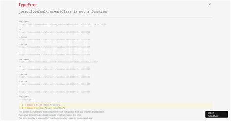 React Shuffle Examples Codesandbox
