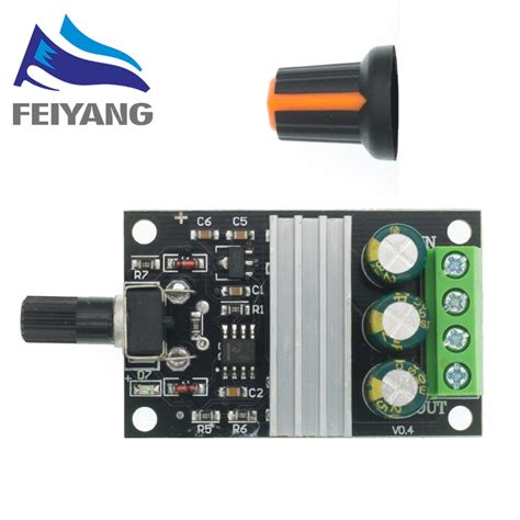 Dc 6v 12v 24v 28vdc 3a 80w Pwm มอเตอร์ควบคุมความเร็วตัวควบคุมปรับ 3a มอเตอร์ควบคุมความเร็ว