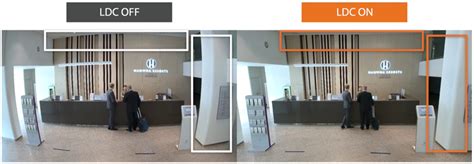 카메라 LDC Lens Distortion Correction 기능 한화비전