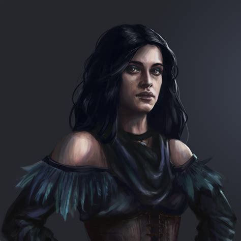 Yennefer Of Vengerberg Drawn By Me Witcher