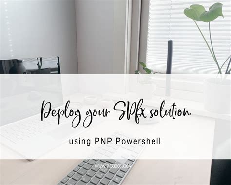 deploy spfx solution a cup of dev