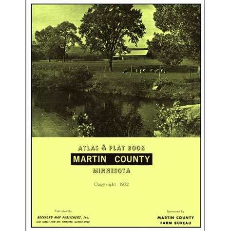 Minnesota Martin County Plat Map And Gis Rockford Map Publishers