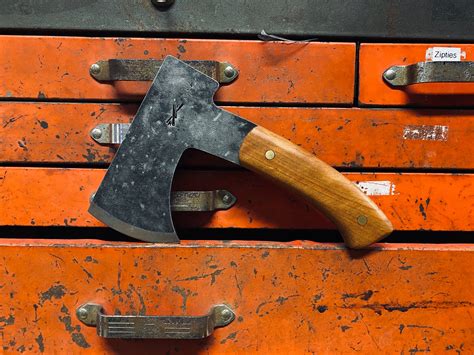 Full Tang Hand Axe Cherry Edge Of Normal Workshop Llc