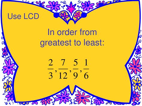 PPT Comparing And Ordering Fractions PowerPoint Presentation Free Download ID