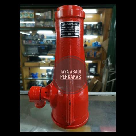 Promo Screw Jack Dongkrak Botol Ulir 20 Ton Diskon 14 Di Seller Gasta