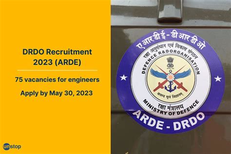 Drdo Recruitment 2023 75 Vacancies For Engineers Unstop