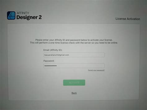 Can Not Activate V2 Universal License Pre V2 Archive Of Affinity On Desktop Questions Macos