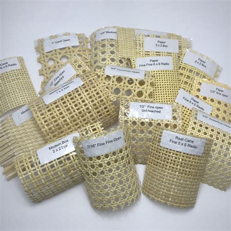 Sheet Cane Samples Levairs Caning Supplies