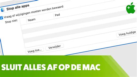 Snel En Veilig Alle Programmas Op Je Mac Afsluiten Apple Coach