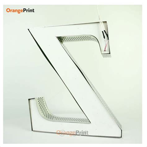 Model Luxembourg Inox Cu Gauri Mici Plexiglass Orange Print