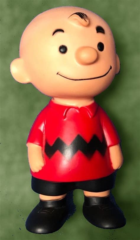 An Early Charlie Brown Vinyl Doll 1958 Peanuts ©united Features