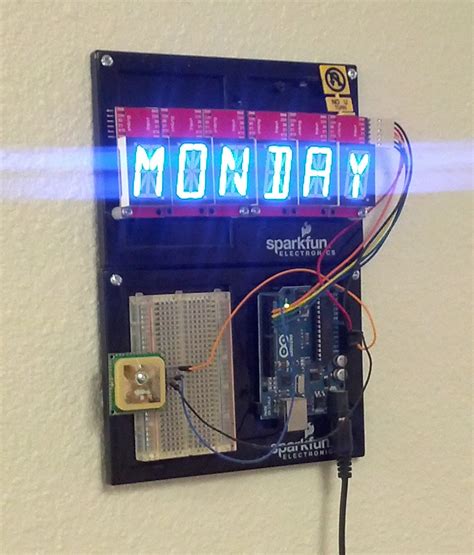Alphanumeric Gps Wall Clock Sparkfun Learn