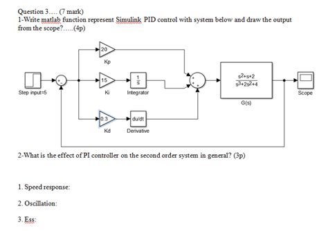 Solved Question 3 7 Mark 1 Write Matlab Function