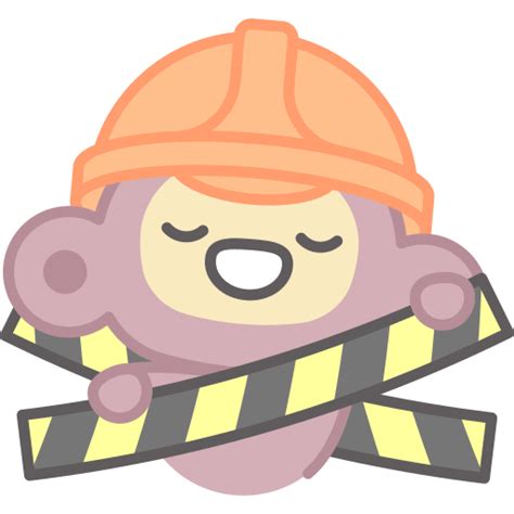 Engineer Monkey And Banana Lineal Color Sticker Freepik