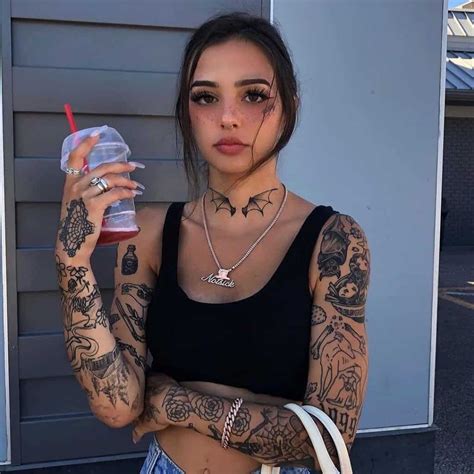 Women Front Neck Tattoo 1 Front Neck Tattoo Neck Tattoos Women Girl
