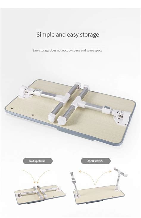 Bàn Laptop Đa Năng Di Động Có Thể Điều Chỉnh Chân Đế Laptop Bàn Học Giường Gấp Bàn Làm Việc Cho