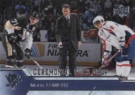 Ceremonial Puck Drop Mario Lemieux