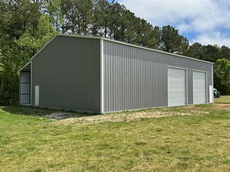 40x60x16 Commercial Metal Building With Lean To Quality Storage