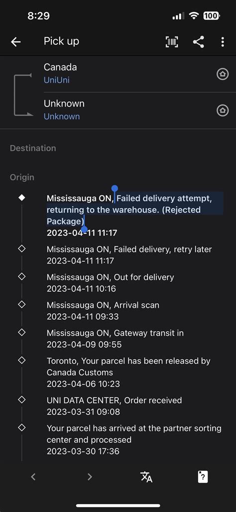 Package Failed To Deliver R Pandabuy