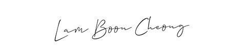 95 Lam Boon Cheong Name Signature Style Ideas Free Esign