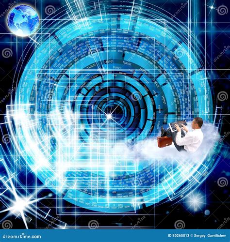 Connection Cyber Security Stock Illustration Illustration Of Business