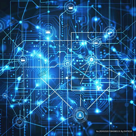 Ai创作图电子科技底图 背景纸电子科技 工业科技底纹 科技数码数字底图 电子科技信息背景 电子素材科技 蓝色电子科技 科技背景底纹 科技电子