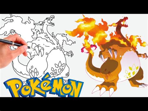 How To Draw Charizard Gigantamax