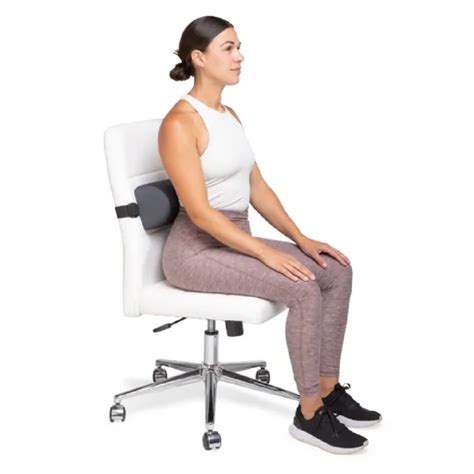 Lumbar Pillow D Shape Back Support For Office Chair Mckenzie Lumbar Roll By Optp