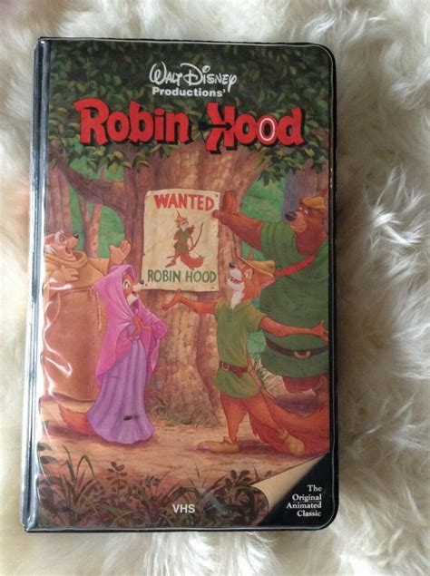 Walt Disneys Original Animated Black Diamond Classic Robin Hood On