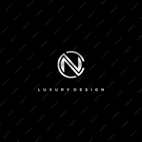 Premium Vector Initial Cnn Nnc Logo Design Nc Or Cn Vector With Circle Monogram Concept