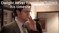 Dwight Schrute Saying Thank You From The Office  600×500 You