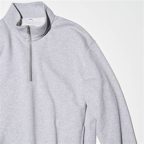 Unisex Half Zip Sweatshirt Uniqlo Us