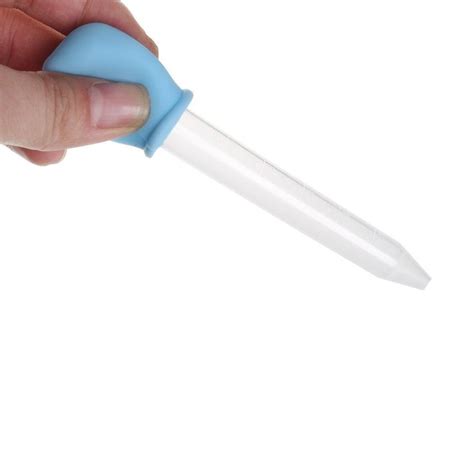 Pengxiaomei 6 Pack Liquid Droppers Silicone 5ml Clear Liquid Eye