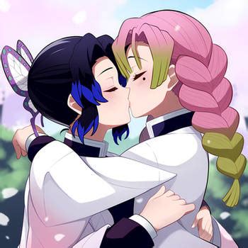 Obanai And Mitsuri By Cherryartts On Deviantart