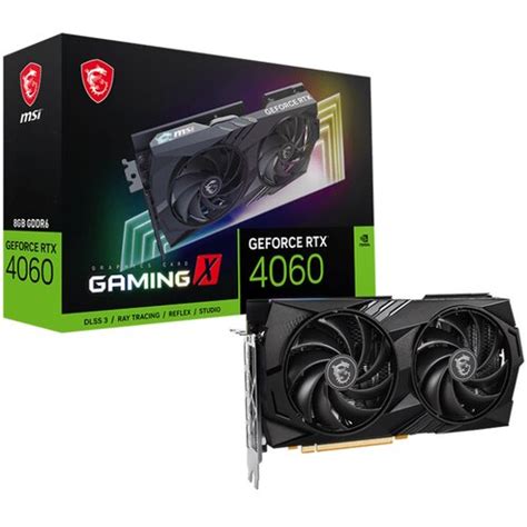 Msi Nvidia Geforce Rtx 4060 8gb 128bit Rtx 4060 Gaming X 8g